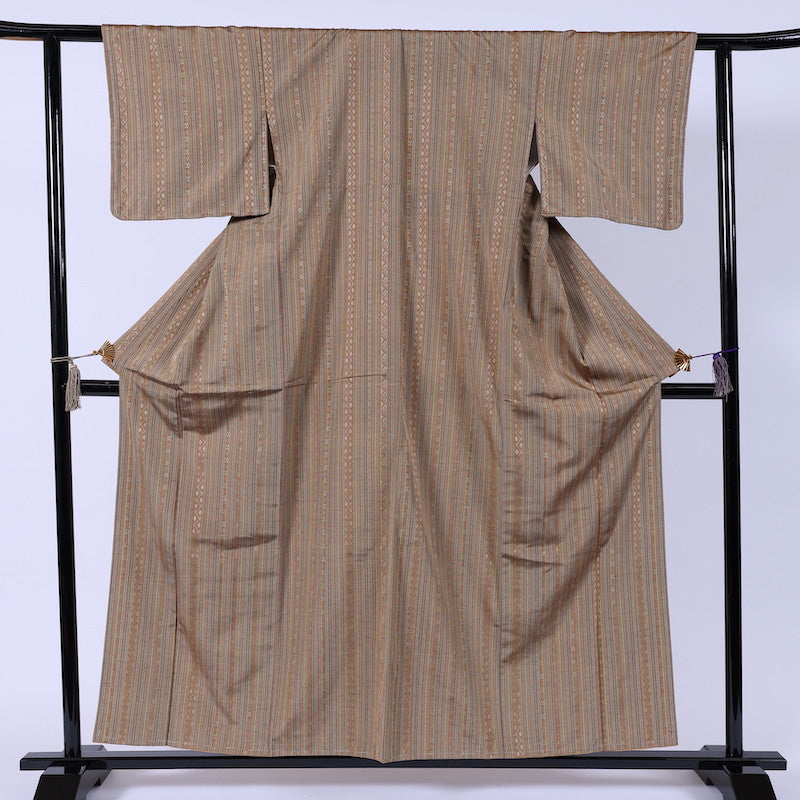 Kimono Reserve - Japanese kimono (tsumugi) M-size 100% silk /821
